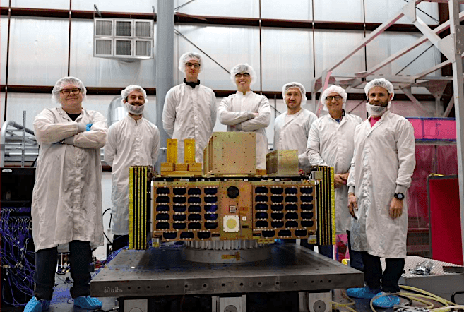 Satellite last-mile-delivery provider Momentus: 6 of 9 Vigoride-mounted ...
